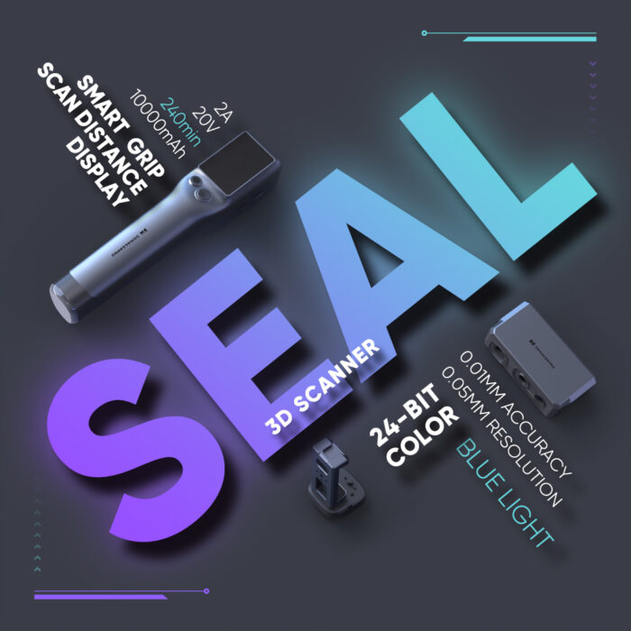 3DMakerPro Seal 3D Scanner Pro - Canion3D